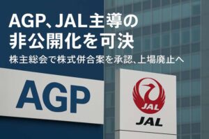 AGP、株主総会で非公開化を可決 JAL主導の「スクイーズアウト劇」に幕 - coki (公器）