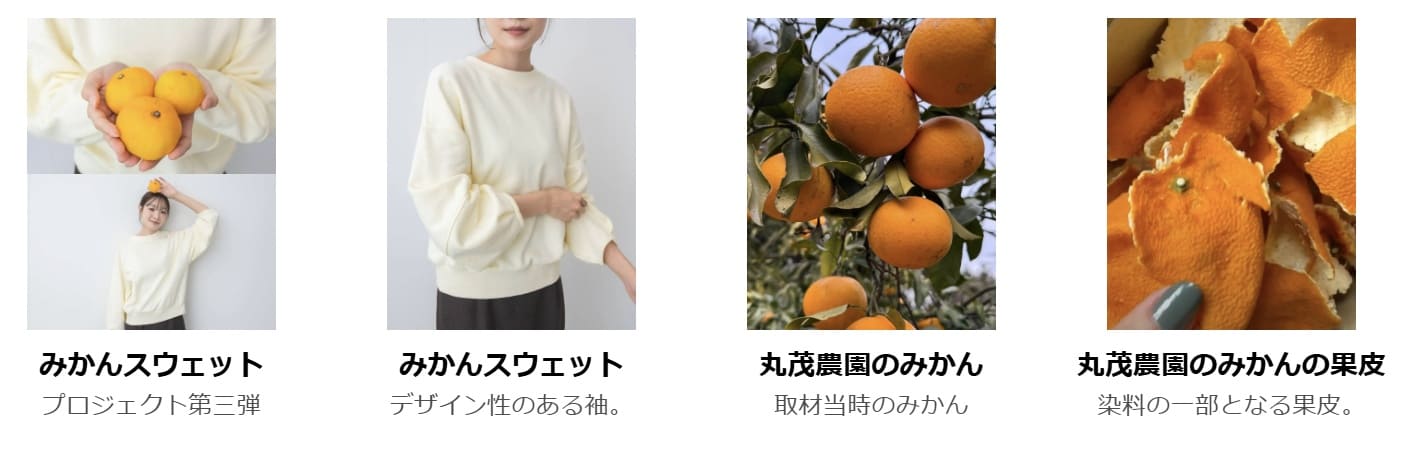 廃棄みかんが紡ぐ循環の色彩。サステナブルブランド「rrrrrrrrr」が挑む農家共創の服作り - coki (公器）